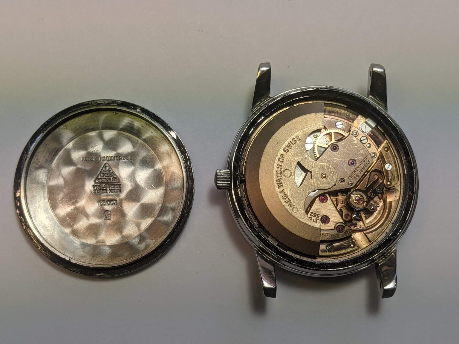 Omega Seamaster Automatic cal. 562 service - Watch Servicing and Repair ...